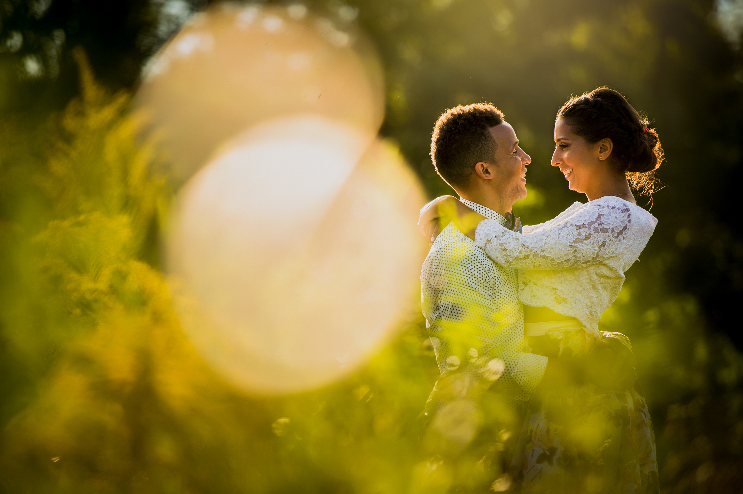 Planning for Sunset Portraits - Seth and Beth Wedding Photography